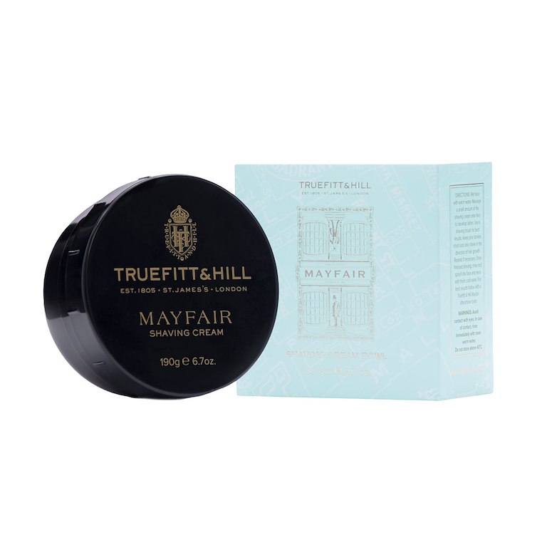 Krema za brijanje „Mayfair“ u posudi, Truefitt & Hill, 190g