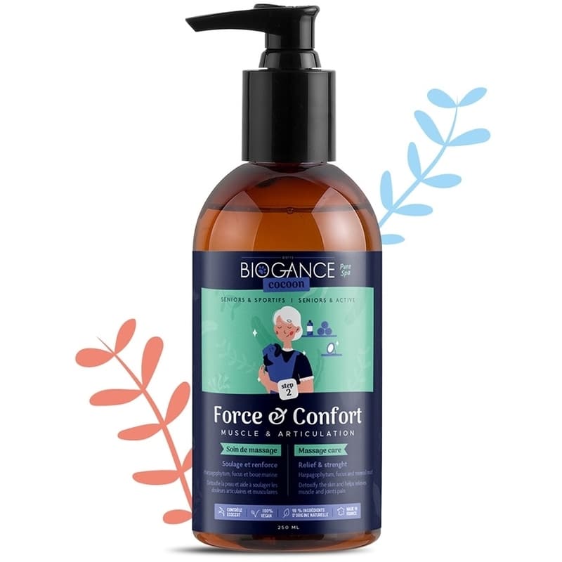 Biogance Cocoon Force & Confort Muscle & Articulation Massage Care 250 ml