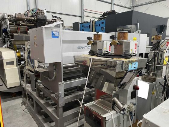 Prodaje se Eur.Ex.Ma C3-1500 Eurotech Extrusion Machinery proizvodnu liniju na aukciji