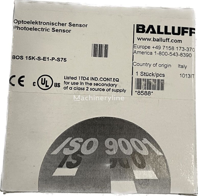 Balluff BOS 15K-S-E1-P-S75 Optosensoren senzor za industrijske opreme