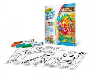 CRAYOLA Bojanka sa flomasterima DINOSAURUS (GA071585)