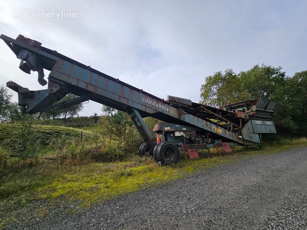 Prodaje se Powerscreen Knuseverk - Solleverk mobilna postrojenje za drobljenje na aukciji