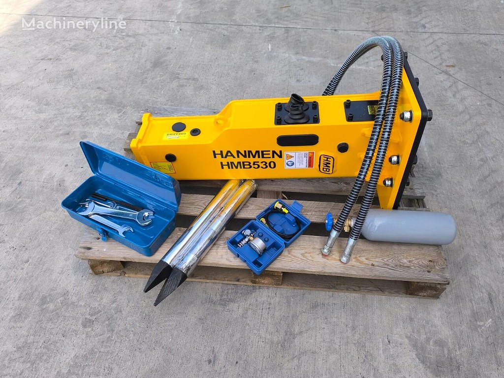 Novi Hanmen Hydraulické bourací kladivo HMB530 2,5-4,5T 190kg hidraulični čekić