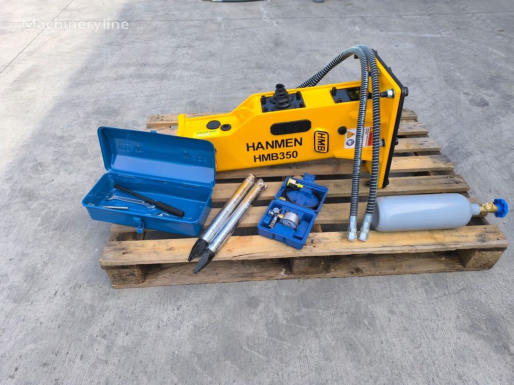 Novi Hanmen Hydraulické bourací kladivo HMB350 0,8-2,5T 98kg hidraulični čekić