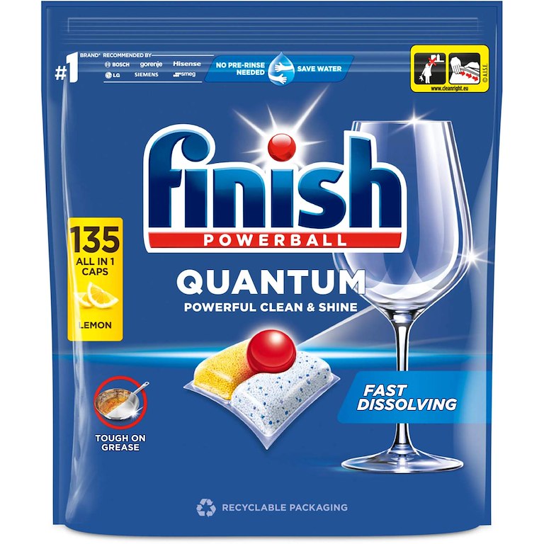 Finish tabl quantum aio lemon 135/1 finish