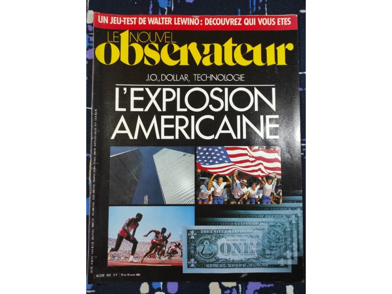 Francuski casopis LE NOUVEL OBSERVATEUR 1984