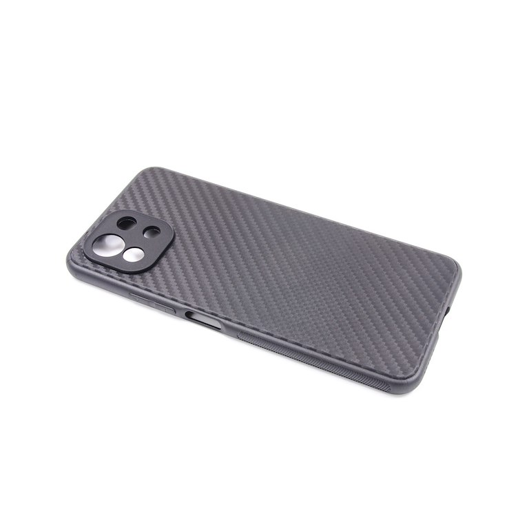 TPU maska CARBON za Xiaomi Mi 11 Lite 5G 2021 (6.55") crna