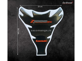 STIKERI - Kawasaki Z1000Sx Tank pad - nalepnice za motore - 2482