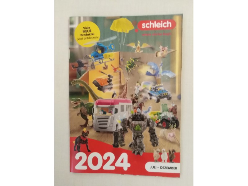 Schleich katalog jul-decembar 2024.