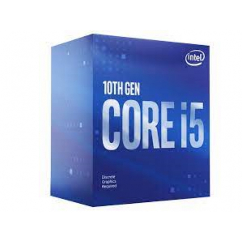 Procesor INTEL Core i5 i5-10400F/6C/12T/4.3GHz/12MB/65W/LGA1200/Comet Lake/14nm/BOX