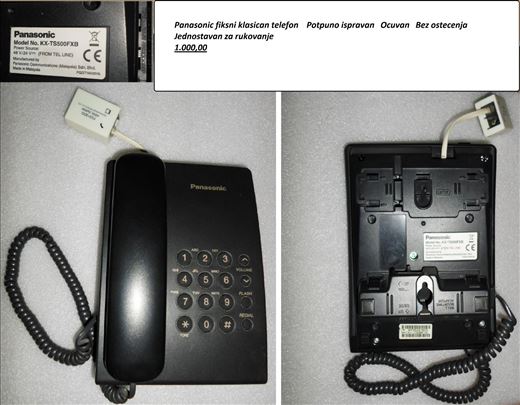 Panasonic fiksni telefon