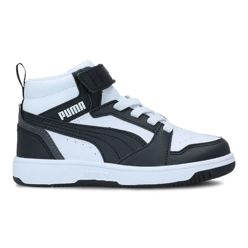 PUMA Patike za dečake Rebound V6 393832-01 crno-bele