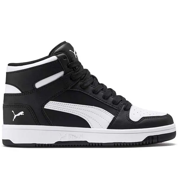 PUMA Patike za dečake Rebound Layup SL Jr, 370486-01, Crno-bele