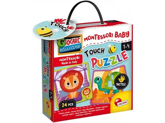 Lisciani Edukativna senzitivna igra - Slagalice Montesori Baby 92680