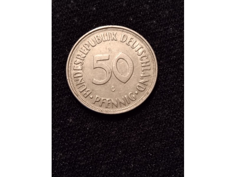 50 pfenniga 1950g nemačka