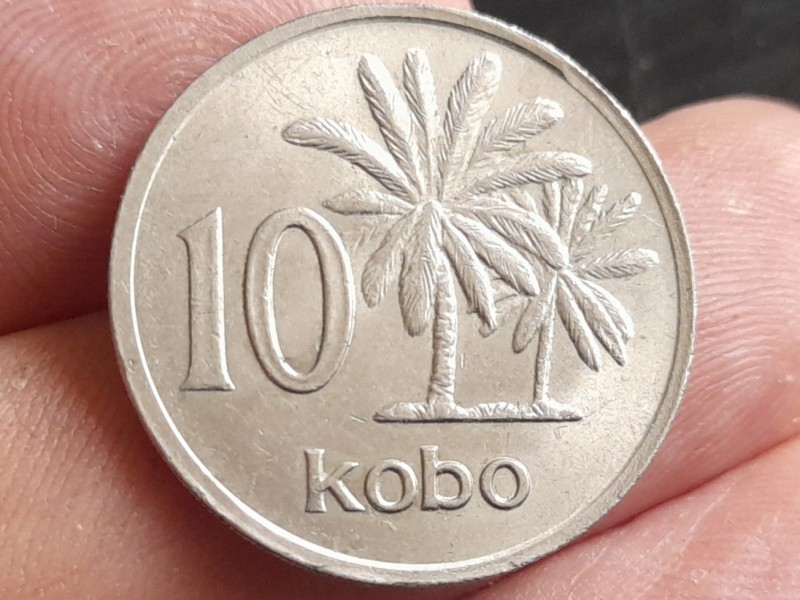 Nigerija, 10 kobo 1976