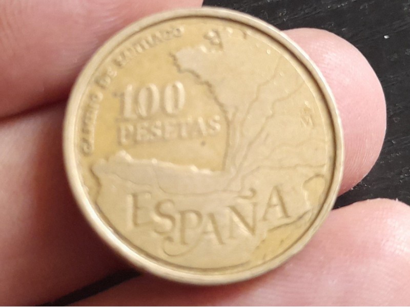 Spanija, 100 pezeta 1993