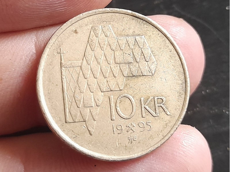 Norveska, 10 kruna 1995