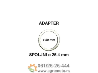 Adapter reducir prsten za nož trimera 25,4 mm na 20 mm