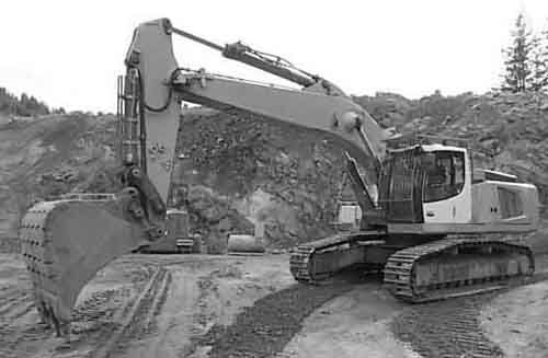 Liebherr R950 S-HD bager guseničar