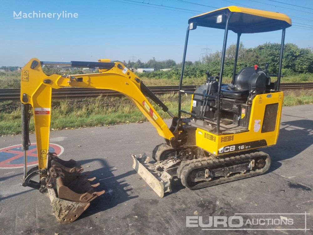 Prodaje se JCB 16C-1 mini bager na aukciji