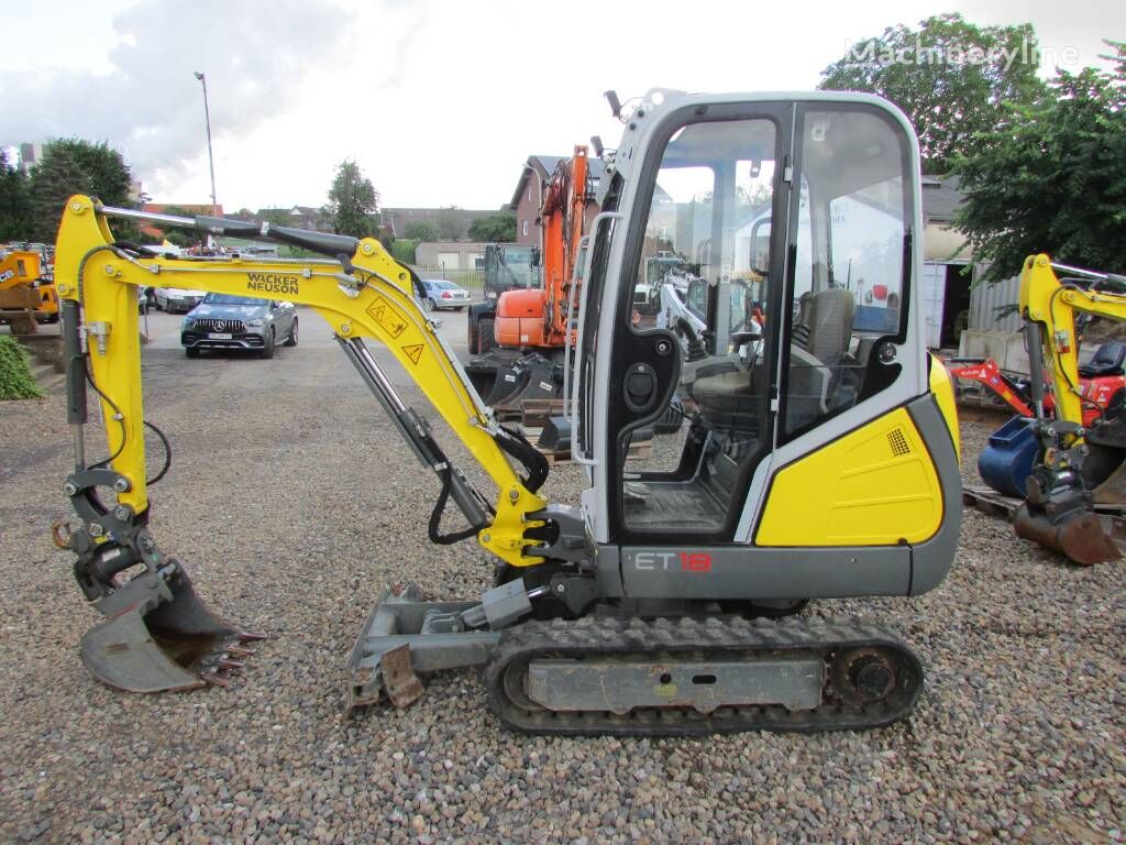 Wacker Neuson ET 18 Minibagger 26.500 EUR net mini bager