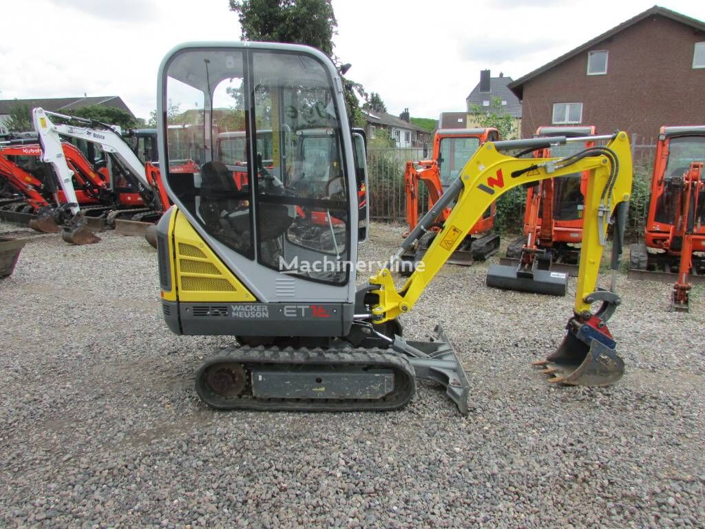 Wacker Neuson ET 16 Minibagger 18000 EUR netto ET16 mit MS01 mini bager