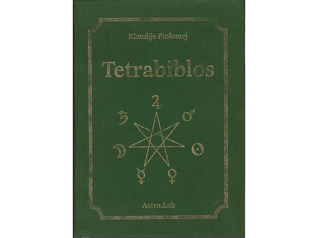 Klaudije Ptolomej - TETRABIBLOS (retko!)