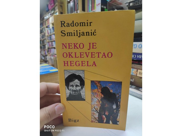 Neko je oklevetao Hegela Radomir Smiljanić