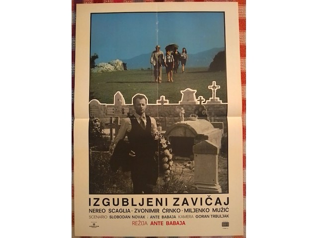 plakat IZGUBLJENI ZAVIČAJ