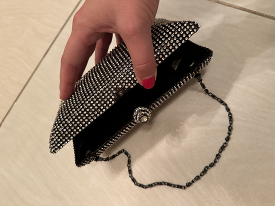 Cirkon clutch torba za bal, svadbu, svečanost