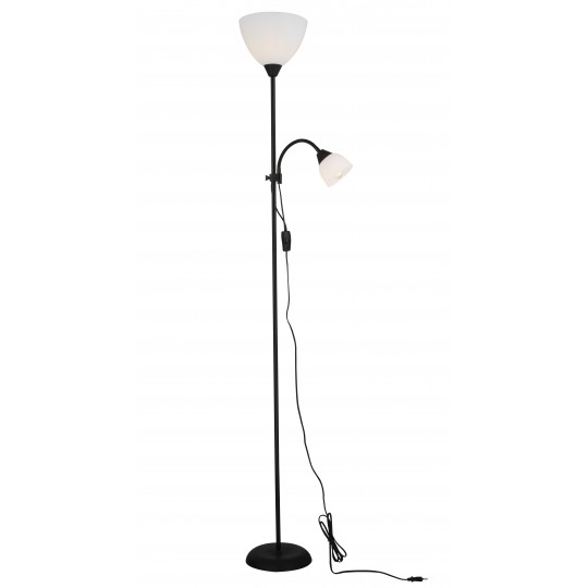 M65-MS-C CRNA Podna lampa 1xE27+1xE14 Mitea Lighting