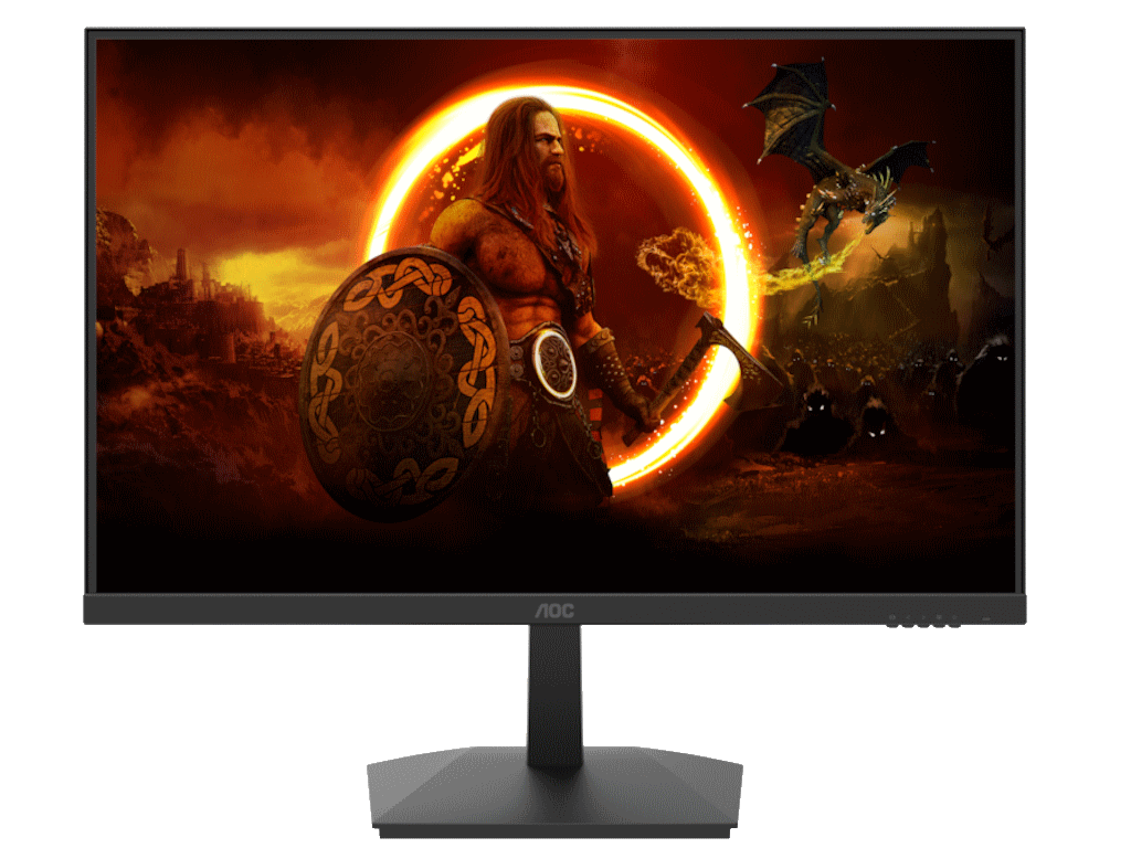 Monitor AOC 24G15N2 23,8"/VA/1920x1080/180Hz/1ms MPRT/HDMIx2,DP/VESA/crna