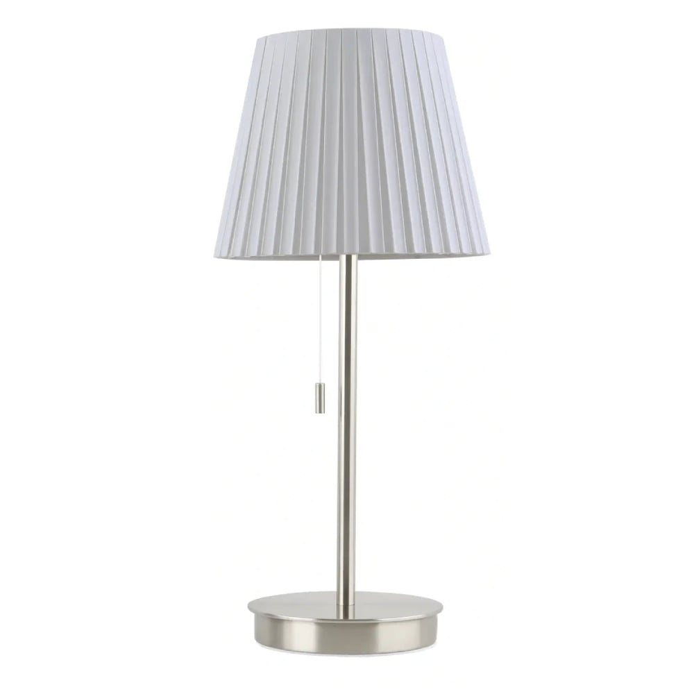 REA LIGHT Helena HN2432B-NCKL/WH Stona lampa