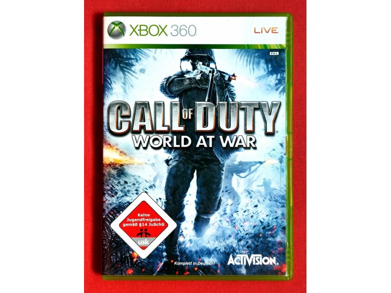 Call of Duty World at War / XBox 360 (XBox One compat)