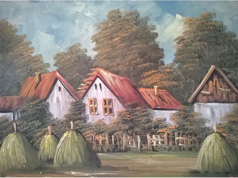 jutro 70x50cm ulje na platnu