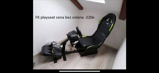 Logitech G25,G29,G920 i FK Playseat