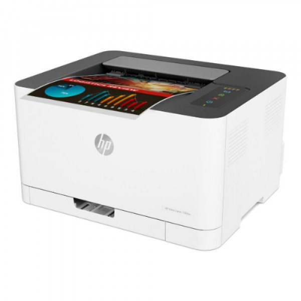 Color laserski štampač HP 150nw, 600x600dpi/64MB/USB/Ethernet/Wifi, Set tonera 117A, 4ZB95A