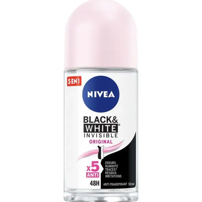 NIVEA Ženski dezodorans roll-on Black & White 50 ml