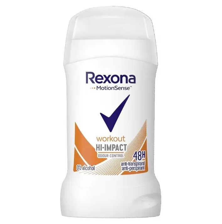 REXONA Dezodorans u stiku Workout Hi-Impact 40 ml