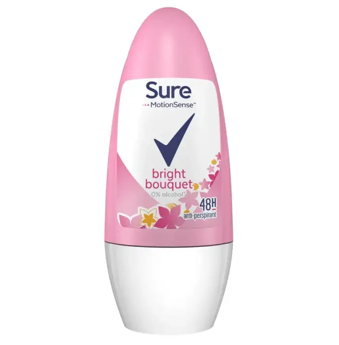 SURE Ženski dezodorans roll-on Bright bouquet 50 ml