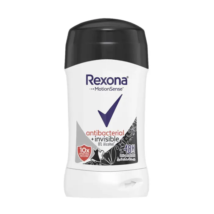 REXONA Dezodorans u stiku Antibacterial + Invisible 40 ml