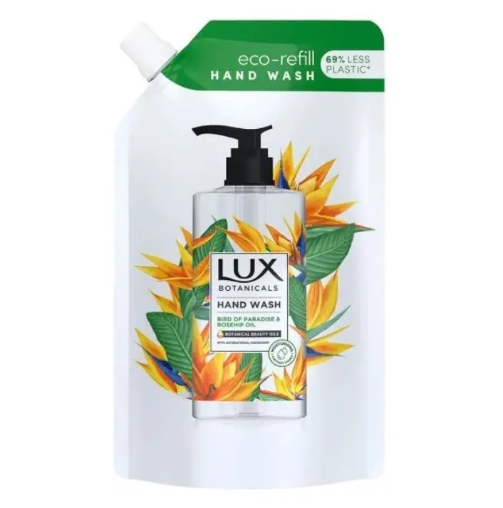 LUX BOTANICALS Tečni sapun Bird of paradise & rosehip oil Dopuna 500 ml