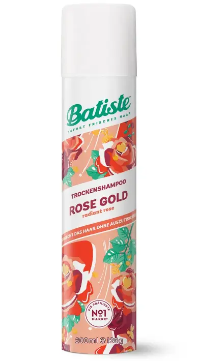 BATISTE Šampon za suvo pranje kose Rose gold 200 ml