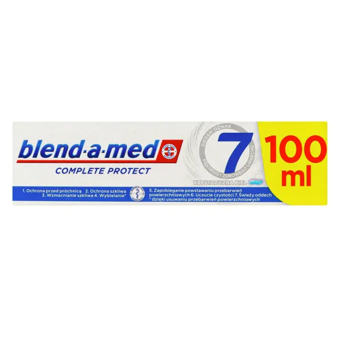 BLEND-A-MED Pasta za zube Complete protect 7 crystal white 100 ml