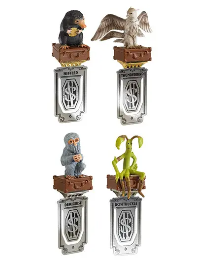 The Noble Collection Bukmarker set/4 Fantastic Beasts