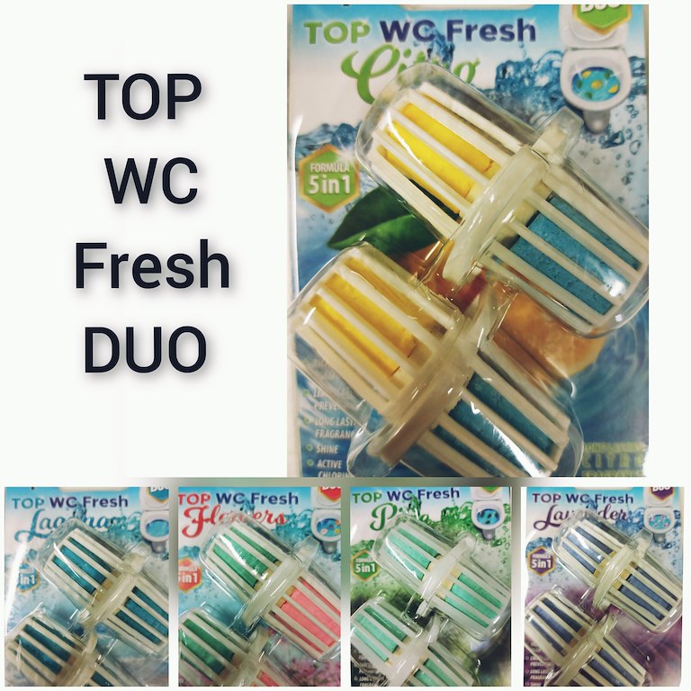 TOP WC Fresh DUO više vrsta