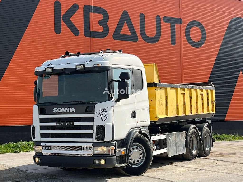 Scania R 124 6x4 BOX L=5201 mm kiper