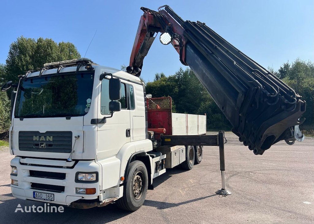 MAN TGA 26.400. PK18500-D, 1xmanual + more crane equipment! kiper