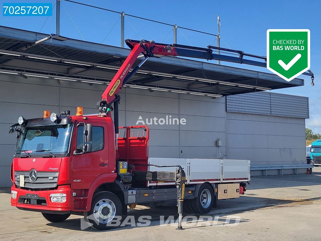 Mercedes-Benz Atego 1630 4X2 Palfinger PK12502 SH Kran Crane Euro 6 kamion s ravnom platformom